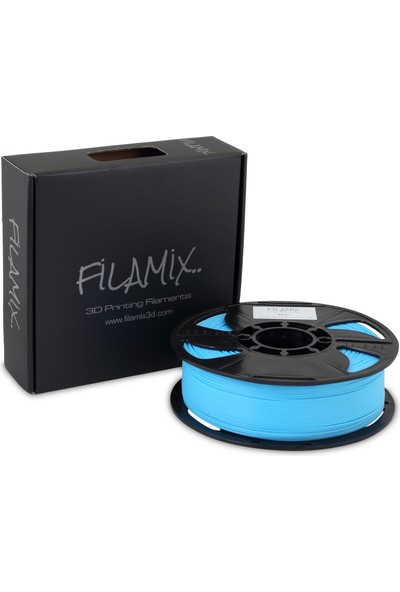 Filamix 3D Yazıcı / Kalem Için 1 kg Pla Filament Turkuaz Filamix 3D Yazıcı / Kalem Için 1 kg Pla Filament Turkuaz
