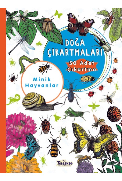 Minik Hayvanlar Doğa Çıkartmaları