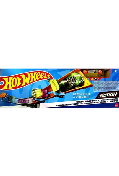 Hot Wheels Yüksek Rampa - Vertical Power Launch Yarış Seti Hot Wheels Yüksek Rampa - Vertical Power Launch Yarış Seti
