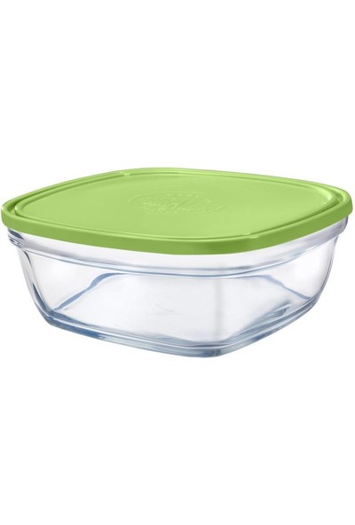 Duralex Freshbox Kare Yeşil Kapaklı Saklama Kabı 23 cm Duralex Freshbox Kare Yeşil Kapaklı Saklama Kabı 23 cm