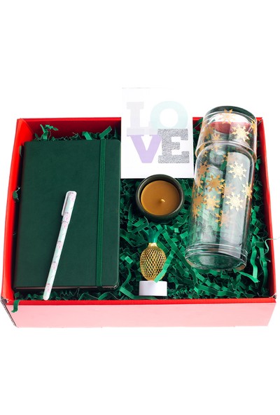 Kutuluyo Işıklı Ananas Hediye Kutusu