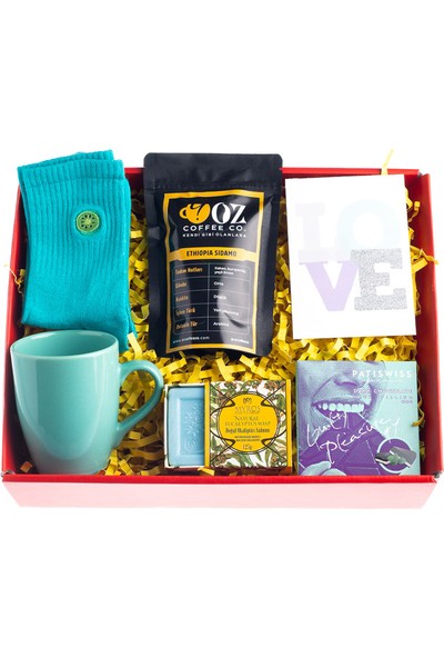 Kutuluyo Turkuaz Hediye Kutusu