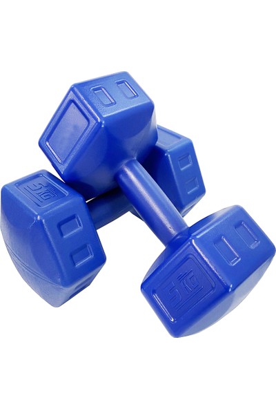 E-Life 5 kg Mavi Dambıl Seti 5 kg x 2 Adet Toplam 10 kg Ağırlık E-Life 5 kg Mavi Dambıl Seti 5 kg x 2 Adet Toplam 10 kg Ağırlık