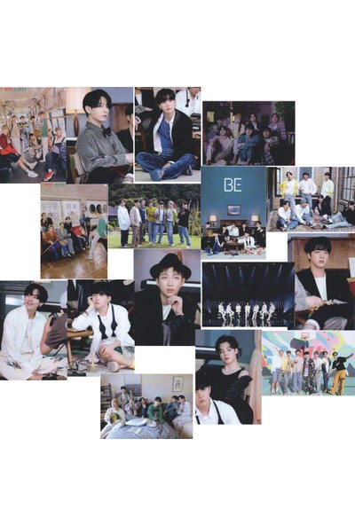 16LI Bts Poster Duvar Kağıdı Seti 16LI Bts Poster Duvar Kağıdı Seti