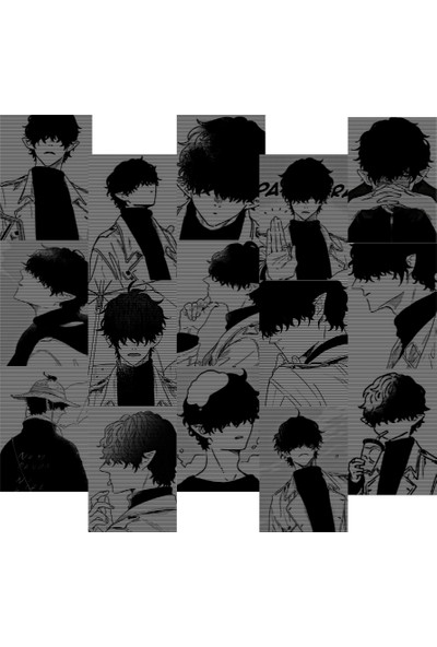 Mr Vıllıams Day Manga Poster Duvar Kağıdı Seti Mr Vıllıams Day Manga Poster Duvar Kağıdı Seti