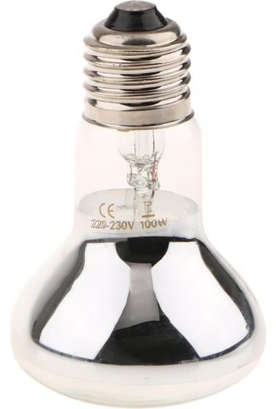 Kesoto Pet Isı Lambası Lightbulb Kızılötesi Isıtıcı Kertenkele Üreme Isı Lambası Ampul 100 W (Yurt Dışından)