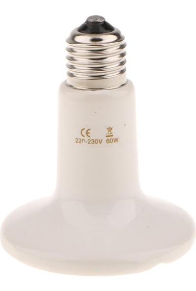 Kesoto E27 Seramik Sürüngen Isı Lambası Kızılötesi Isıtıcı Ampul Beyaz 220 V 60 W (Yurt Dışından) Kesoto E27 Seramik Sürüngen Isı Lambası Kızılötesi Isıtıcı Ampul Beyaz 220 V 60 W (Yurt Dışından)