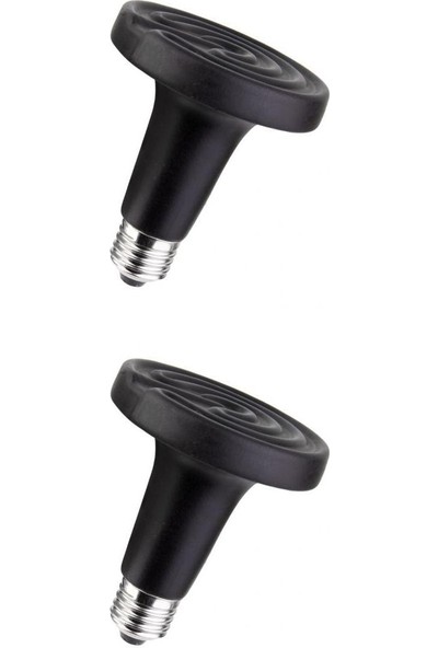 Kesoto 2 Adet E27 Sürüngen Isı Lambası Kızılötesi Isıtıcı Brood Ampul 75W & 50 W (Yurt Dışından)