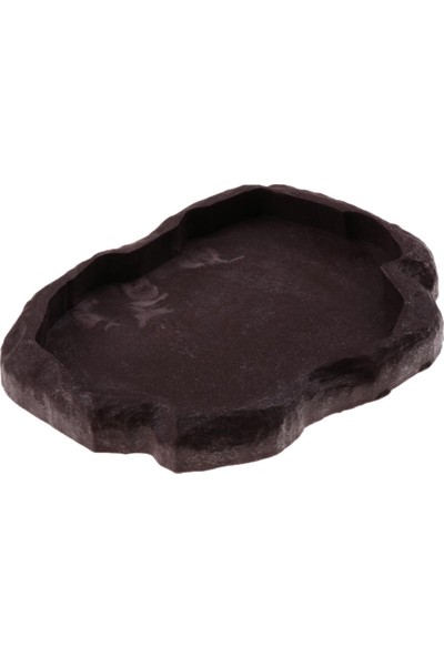 Sürüngen Kaplumbağa Gecko Besleme Kase Gıda Su Reçine Çanak Kase Kahverengi M (Yurt Dışından)