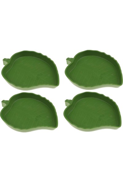 Kesoto 4 Adet Sürüngen Yemek ve Su Yemekleri Mini Köşe Besleme Kase Küçük Yaprak (Yurt Dışından) Kesoto 4 Adet Sürüngen Yemek ve Su Yemekleri Mini Köşe Besleme Kase Küçük Yaprak (Yurt Dışından)