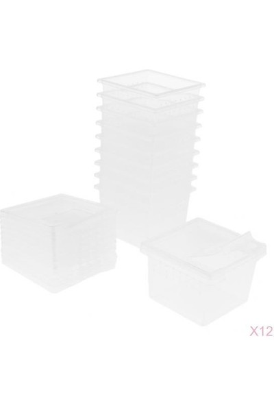 120X Plastik Besleme Kutusu Pet Böcek Sürüngen Üreme Kafes Kuluçka Konteyner (Yurt Dışından) 120X Plastik Besleme Kutusu Pet Böcek Sürüngen Üreme Kafes Kuluçka Konteyner (Yurt Dışından)