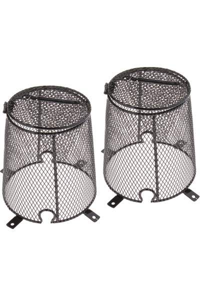 2 Adet Anti-Hciald Sürüngen Isıtıcı Lamba Bekçi Ampul Koruyucu Lamba Kapağı (Yurt Dışından)