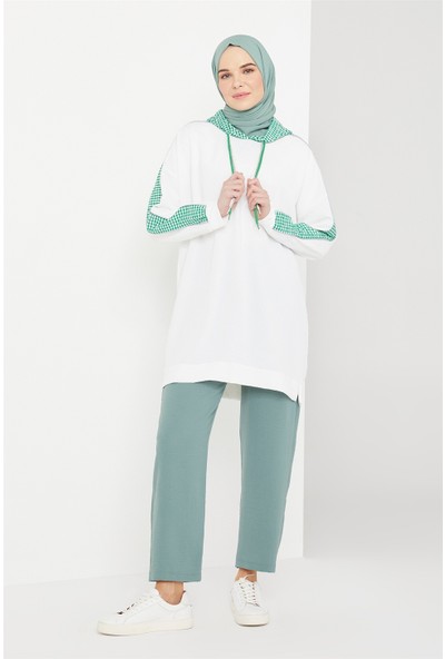 Armine Pantolon 21YF2000 Yeşil