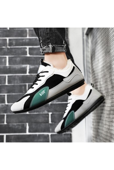 Sitong Siyah - Yeşil Sneakers (Yurt Dışından)