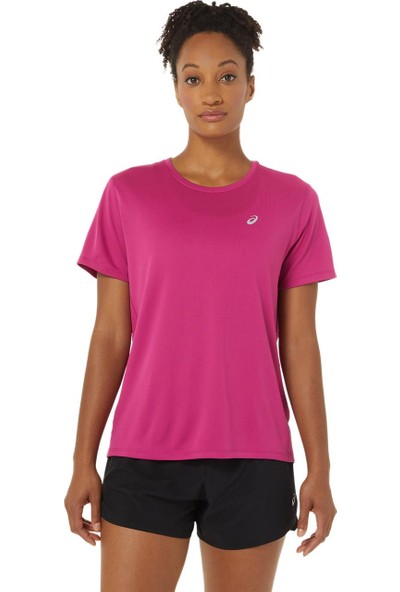 Asics KATAKANA SS TOP Kadın Kırmızı Tshirt - 2012A827-603
