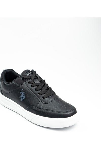 U. S. Polo Assn 101087240 Elta Siyah Unisex Sneaker Ayakkabı