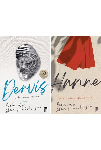 Bahadır Yenişehirlioğlu 2 Kitap Set / Derviş - Hanne