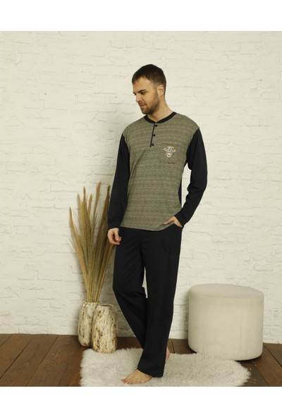Makkash Erkek Pamuklu Pijama Takımı Makkash Erkek Pamuklu Pijama Takımı