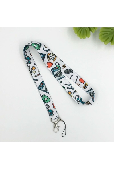 İnvitro Medikal Sağlık Gereçleri Desenli Yaka Kartı - Boyun Askı Ipi İnvitro Medikal Sağlık Gereçleri Desenli Yaka Kartı - Boyun Askı Ipi