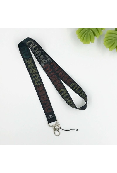 İnvitro Medikal Nurse Yazılı Yaka Kartı - Boyun Askı Ipi