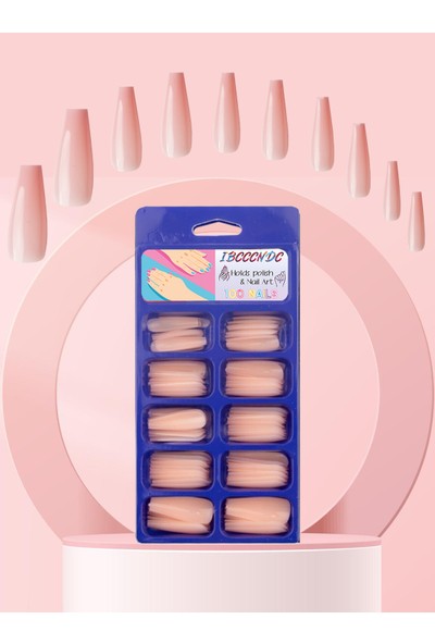 Ibcccndc Balerin 100LÜ Takma Tırnak NO:232 Kesilebilir Törpülenebilir Oje Sürülebilir Ibcccndc Balerin 100LÜ Takma Tırnak NO:232 Kesilebilir Törpülenebilir Oje Sürülebilir