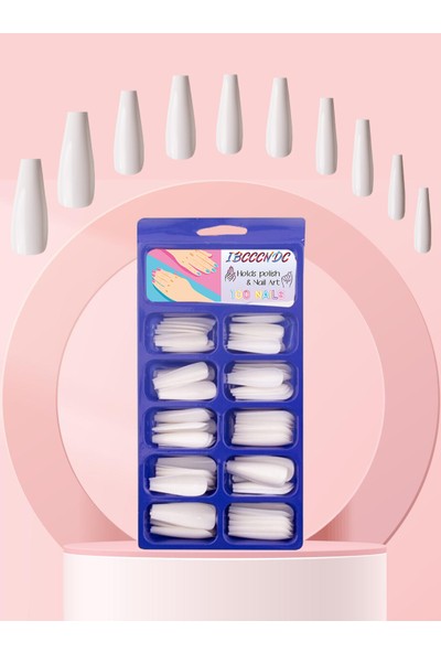 Ibcccndc Balerin 100LÜ Takma Tırnak NO:232 Kesilebilir Törpülenebilir Oje Sürülebilir Ibcccndc Balerin 100LÜ Takma Tırnak NO:232 Kesilebilir Törpülenebilir Oje Sürülebilir