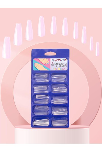 Ibcccndc Balerin 100LÜ Takma Tırnak NO:232 Kesilebilir Törpülenebilir Oje Sürülebilir Ibcccndc Balerin 100LÜ Takma Tırnak NO:232 Kesilebilir Törpülenebilir Oje Sürülebilir
