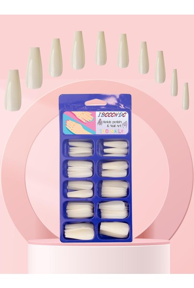 Ibcccndc Balerin 100LÜ Takma Tırnak NO:232 Kesilebilir Törpülenebilir Oje Sürülebilir Ibcccndc Balerin 100LÜ Takma Tırnak NO:232 Kesilebilir Törpülenebilir Oje Sürülebilir