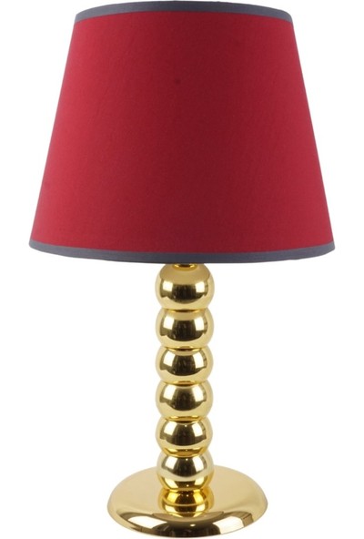 Vinner Jasmine Series Gold Kaplama Metal Abajur Konik Başlık