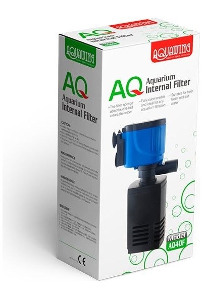 Aquawing Akvaryum Iç Filtre 12W 550L/H AQ40F
