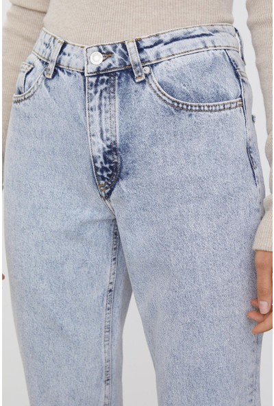12 Storeez Kadın Pantolon 112391 Lıght Blue Bayan Pantalon 12 Storeez Kadın Pantolon 112391 Lıght Blue Bayan Pantalon