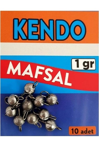 Kendo Hareketli Jig Head Kurşunu - 2 gr