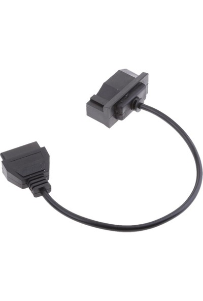 Siyah Obd I 7 Pin Obd Iı Için 16 Pin Diagnostik Adaptör Kablosu Ford Efı