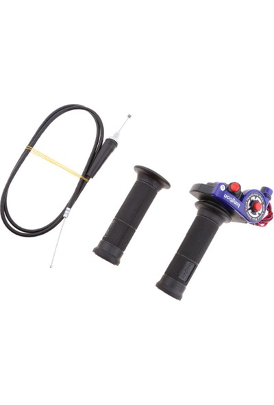 Motosiklet Motosiklet Hızlı Dönüş Gaz Kelepçesi Kablosu Kill Başlat Anahtarı Mavi Motosiklet Motosiklet Hızlı Dönüş Gaz Kelepçesi Kablosu Kill Başlat Anahtarı Mavi