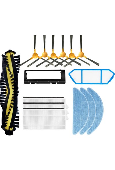 Shuai Yan 15 Adet Ana Yan Fırça Filtre Paspas Bezi Neatsvor X500 Elektrikli Süpürge Aksesuarları Için Yedek Parçalar (Yurt Dışından) Shuai Yan 15 Adet Ana Yan Fırça Filtre Paspas Bezi Neatsvor X500 Elektrikli Süpürge Aksesuarları Için Yedek Parçalar (Yurt Dışından)