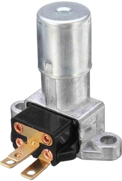 Kat Far Dimmer Anahtarı Monte Işık Ampüller Parlak Metal Gümüş Oto