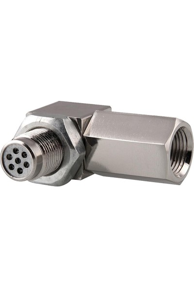 O2 Oksijen Sensörü Spacer Genişletici Başlık Borusu 90 Derece Açı Kiti M18 x 1.5