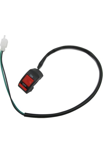 Evrensel Motosiklet Kolu Bar Kontrolü Işığı Açık Kapalı Switch Coolsport Için