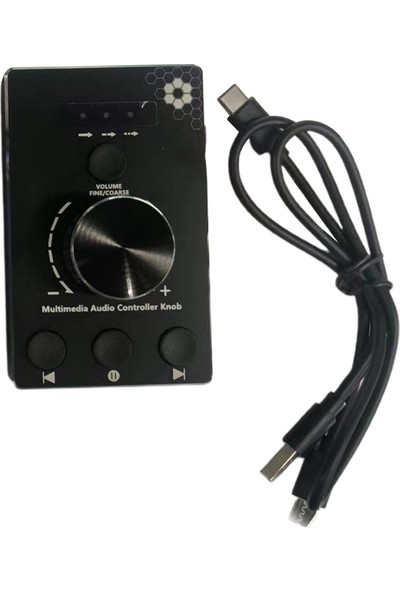 Mini USB Ses Kontrol Topuzu Pc Video Hoparlör Denetleyicisi One-Click Mute Mini USB Ses Kontrol Topuzu Pc Video Hoparlör Denetleyicisi One-Click Mute