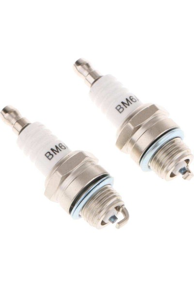 2 Parça Motor Standart Buji BM6A Için Testere Çim Çim Biçme Strimmer 2 Parça Motor Standart Buji BM6A Için Testere Çim Çim Biçme Strimmer