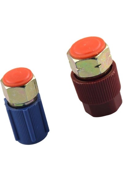 A / C Şarj Yüksek Düşük Yan Adaptörü Retrofit R12 Ila R134A 2 Valf ile R134A