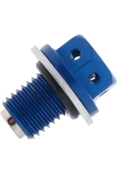 Metal Manyetik Araba Yağ Pan Drenaj Karter Filtresi Adsorb Fiş Bolt Somun M12 Mavi Metal Manyetik Araba Yağ Pan Drenaj Karter Filtresi Adsorb Fiş Bolt Somun M12 Mavi