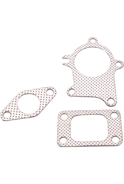 (3 Adet) 5 Bolt T3 T3 / T4 T04E Turbo Egzoz Flanş Metal Conta Kiti Evrensel