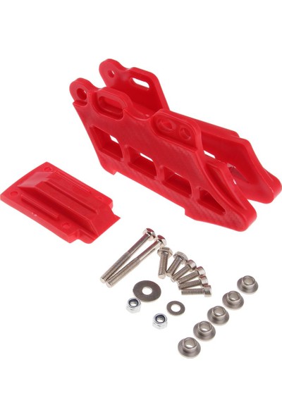 Kawasaki KX125 / 250 1988-1996 Kırmızı Için Motosiklet Arka Zincir Kılavuz Guard Kawasaki KX125 / 250 1988-1996 Kırmızı Için Motosiklet Arka Zincir Kılavuz Guard