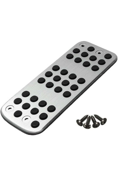 Alüminyum Alaşım Footrest Ayak Dinlenme Ölü Pedalı Pad Kapak 206 206CC Alüminyum Alaşım Footrest Ayak Dinlenme Ölü Pedalı Pad Kapak 206 206CC