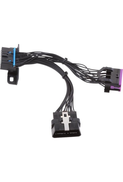 16-Pin Obd2 Obdıı Y Splitter Erkek Kadın Bağlayıcı Uzatma Kablosu 16-Pin Obd2 Obdıı Y Splitter Erkek Kadın Bağlayıcı Uzatma Kablosu