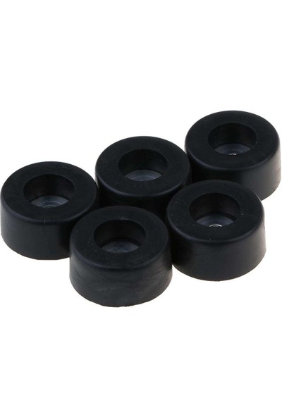 5 Adet Kauçuk Ayaklar Tamponlar Amplifikatör Amp Hoparlör Kabine Bacak Ayak Pedleri 38X19MM