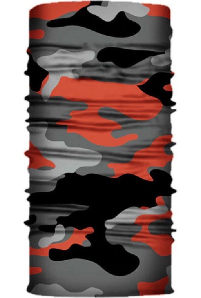 Knmaster Buff Flame Outdoor Bisiklet Çok Amaçlı Bandana Boyunluk Kafa Bandı