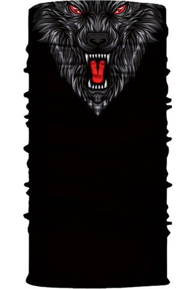 Knmaster Buff Lycan Outdoor Bisiklet Çok Amaçlı Bandana Boyunluk Kafa Bandı