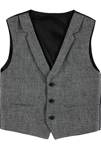 Civil Class Erkek Çocuk Yelek 10-13 Yaş Gri Civil Class Erkek Çocuk Yelek 10-13 Yaş Gri